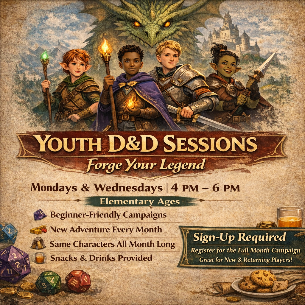 Youth Dungeons & Dragons | February 2026 – Conworlds Emporium